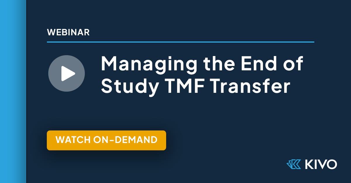 Whitepaper: Best Practices for End-of-Study TMF Transfer